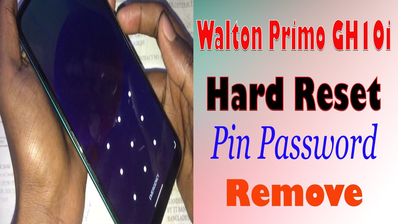 Walton Primo GH10i Hard Reset Pin Password Remove - YouTube