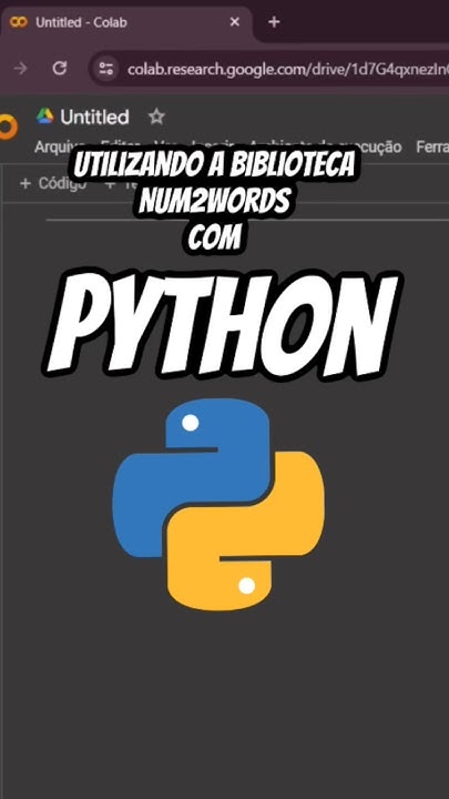 Usando biblioteca num2words com Python #pythonprogramming #pythontutorial #python3 # ...