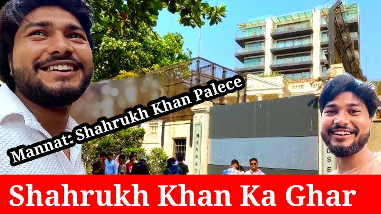 Bandra ,,Mannat: Shahrukh Khan & palace by the sea ⛵ - YouTube