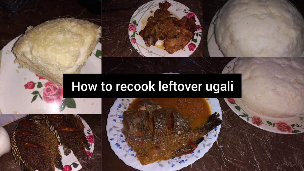 An African meal prep//How to recoock leftover ugali/Dinner prep # ...