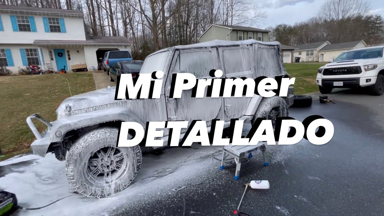 Mi Primer DETALLADO | Auto Detallado | Car Detail - YouTube
