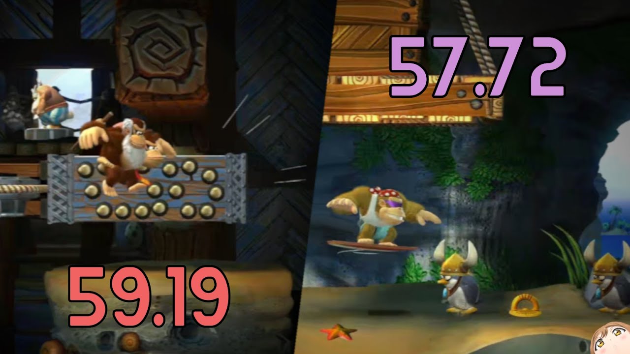 DKCTF - 4-5 Sea Stack Attack: Former WRs (2021) - YouTube