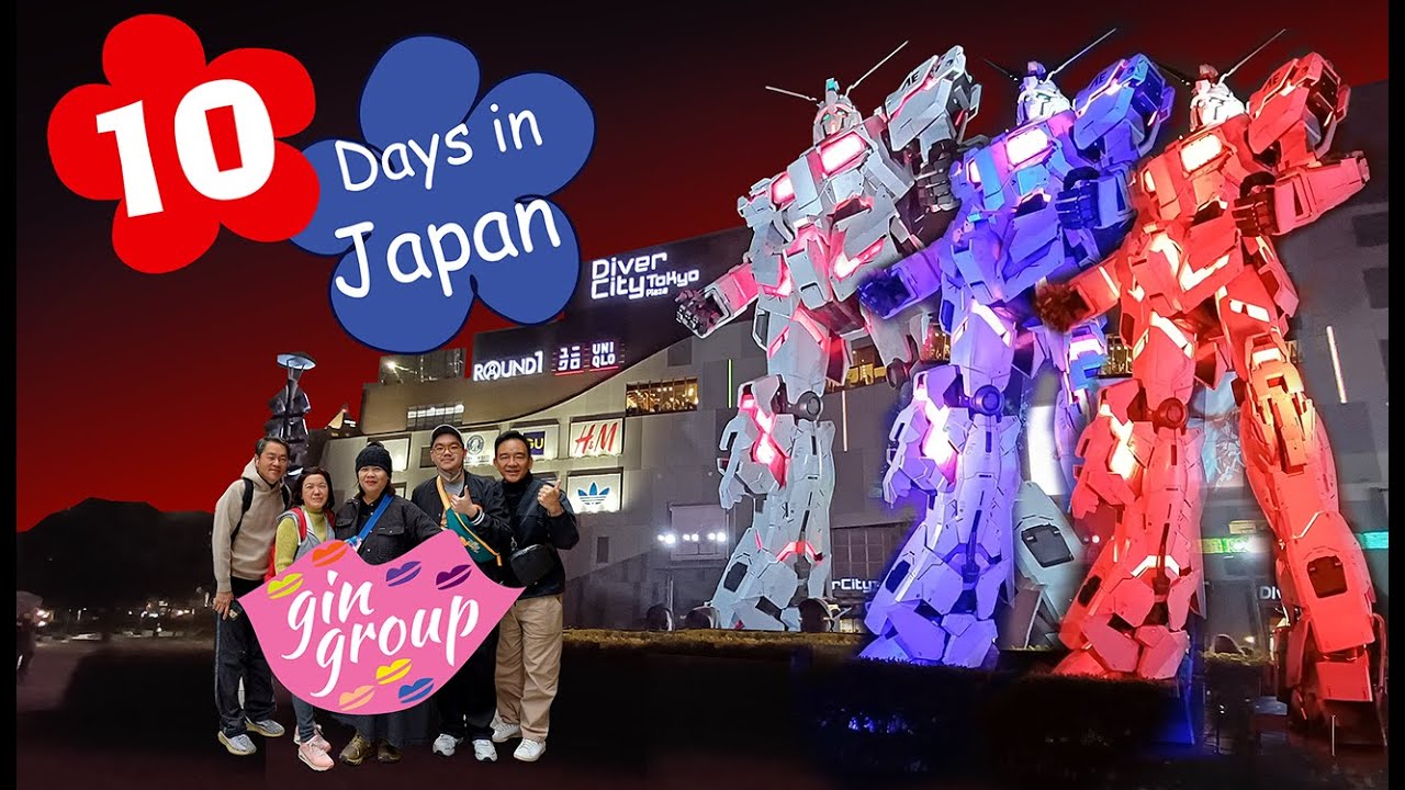 10 Days in Japan EP.5 THE GUNDAM BASE TOKYO - YouTube