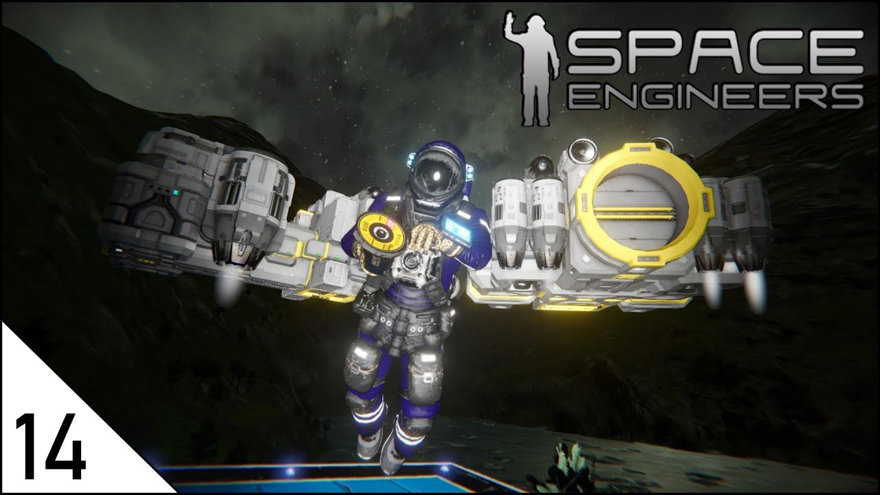 Space Engineers Let's Play (Ep 14) - NEW SMALL UTILITY SHIPS [Beta ...