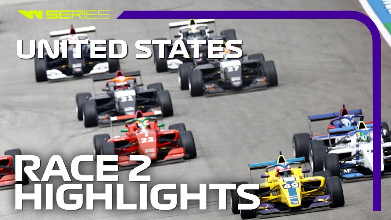 W Series Finale! Race 2 Highlights | 2021 United States Grand Prix ...