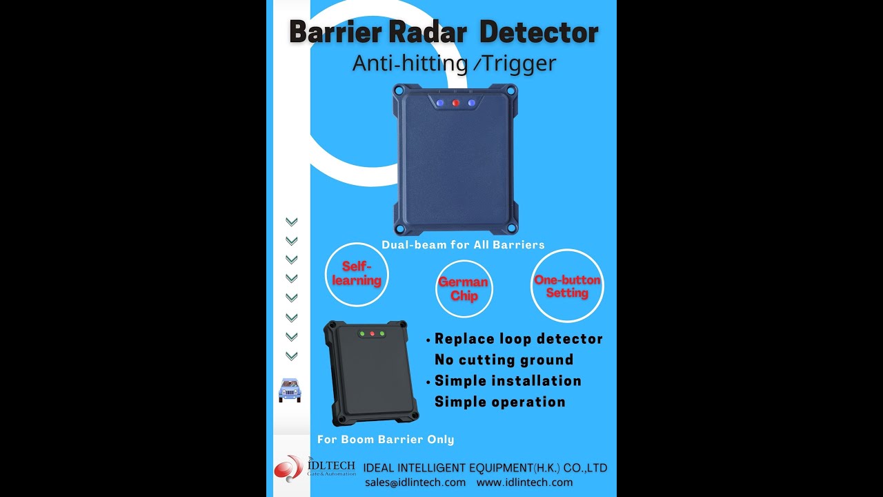 Vehicle Radar Detector Motion Sensor for big Trucks - YouTube