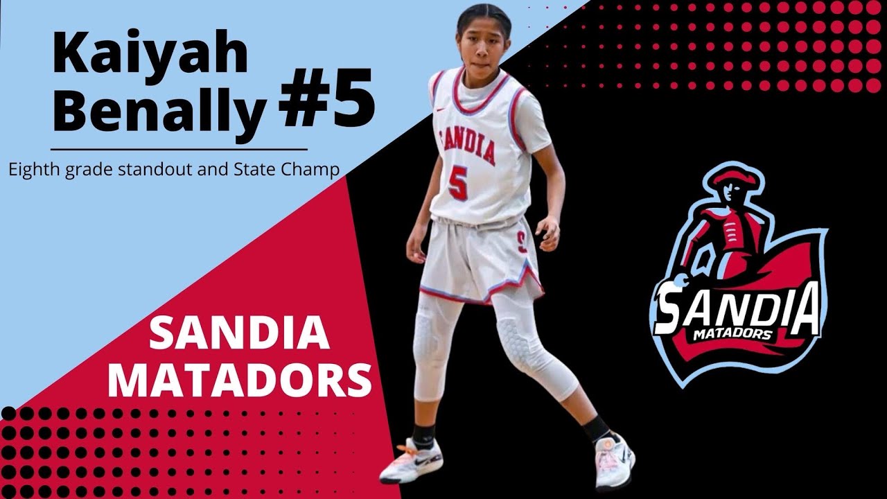 Kaiyah Benally #5 Sandia Lady Matadors (8th Grader) Highlights from ...