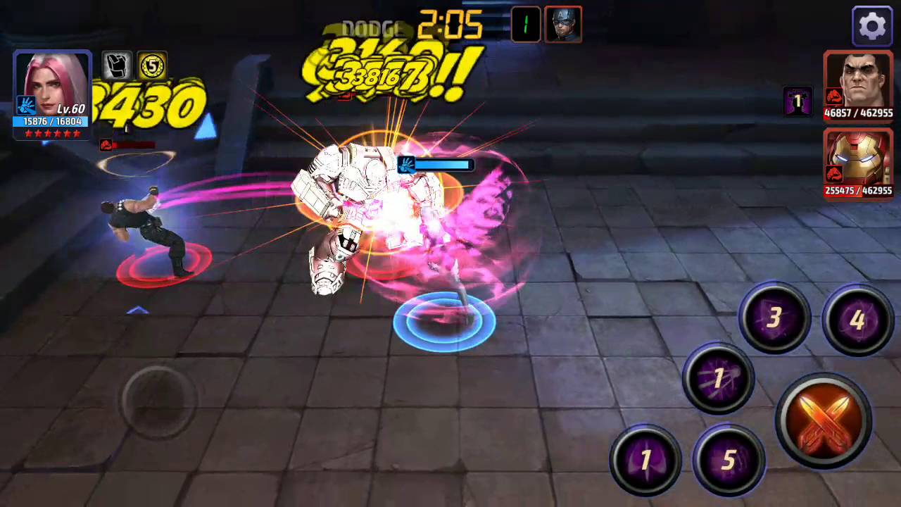 Marvel Future Fight - Shadowland - Songbird Solo Stage 3 Relay - YouTube