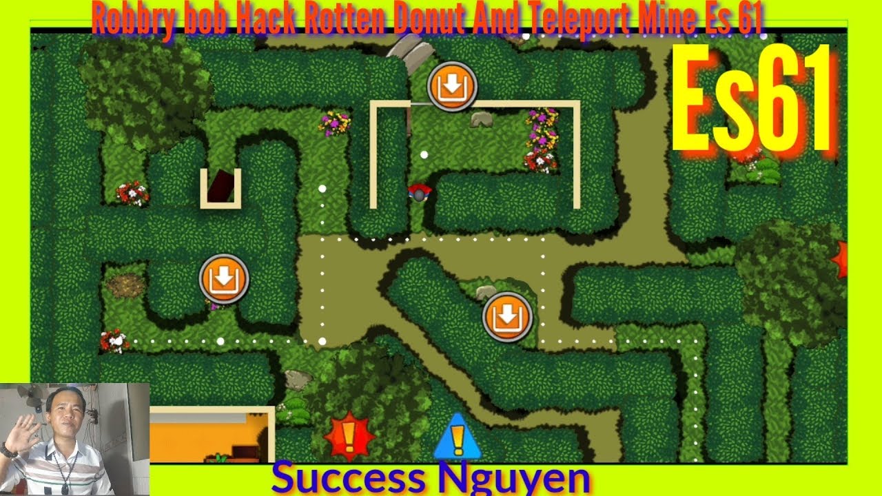 Robbery Bob Hack Rotten Donut And Teleport Mine Es 61 - YouTube