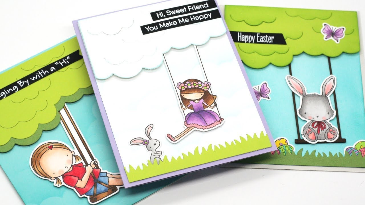 Creating an Interactive Swing Card | March Release Sneak Peek! - YouTube