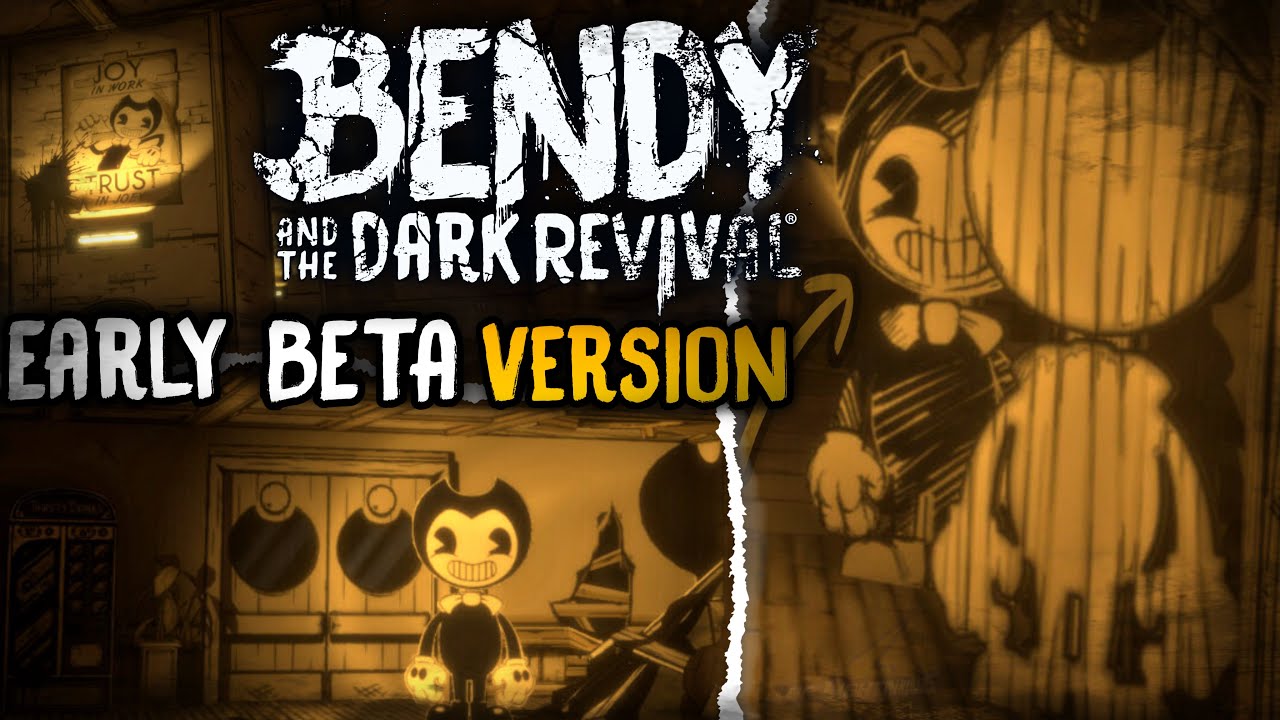 Our FIRST Look at the Early BETA Version of Bendy and the Dark Revival ...