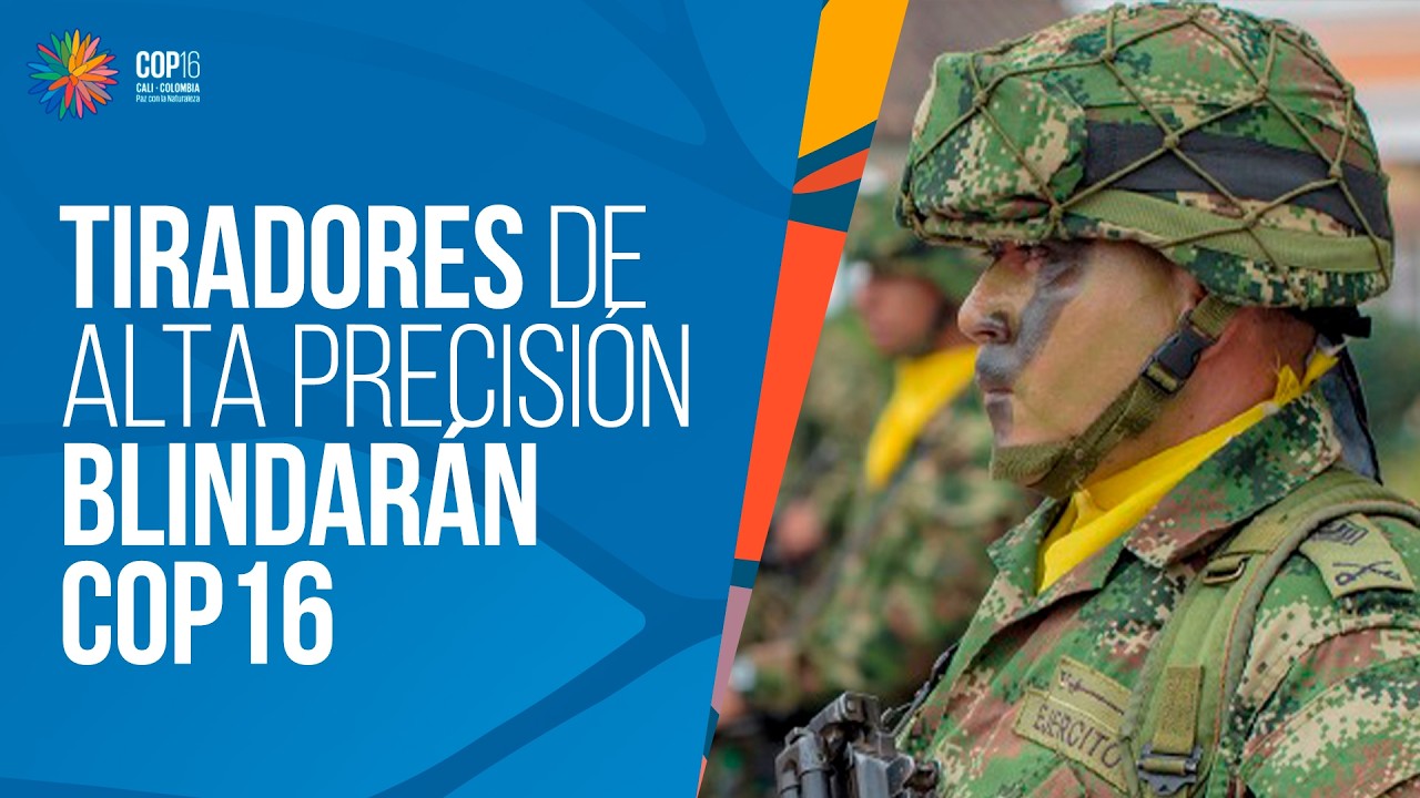 Los tiradores de alta precisión que llegaron a Cali para blindar la ...