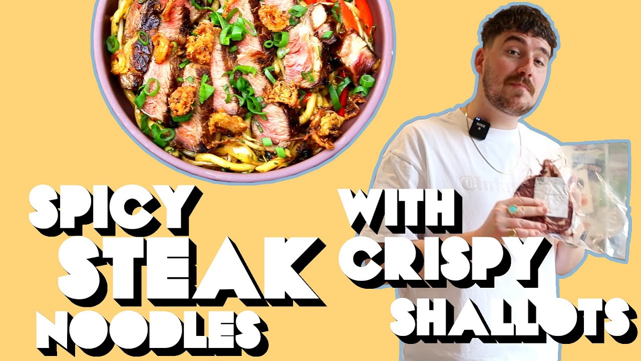 Spicy Steak Noodles with Crispy Shallots | Willy Does Some Cooking ...