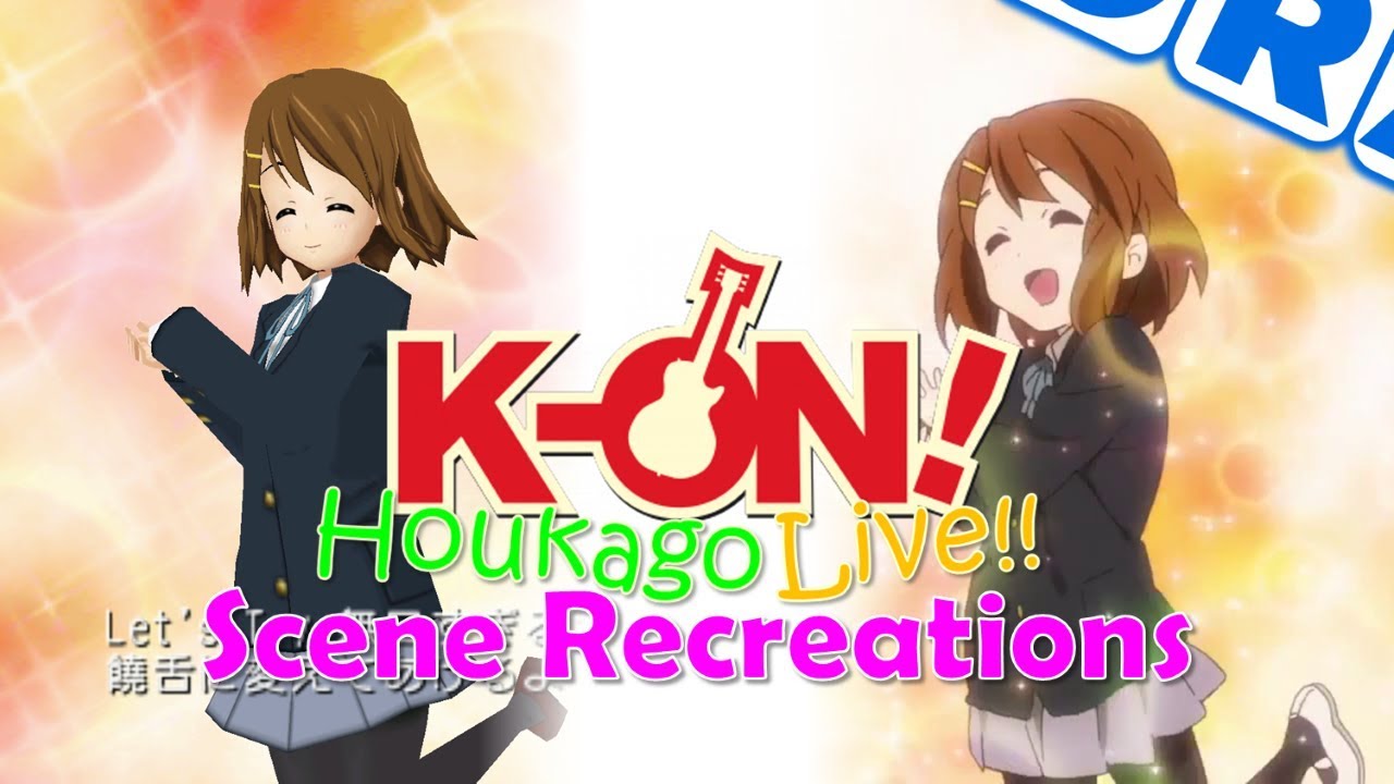 K-ON Houkago Live!! Scene Recreations - YouTube