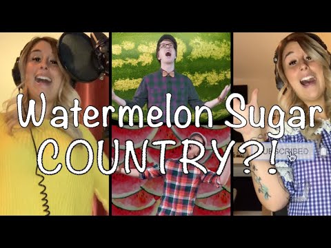 Juicy! More watermelons please // Watermelon Sugar Cover - Harry Styles ...