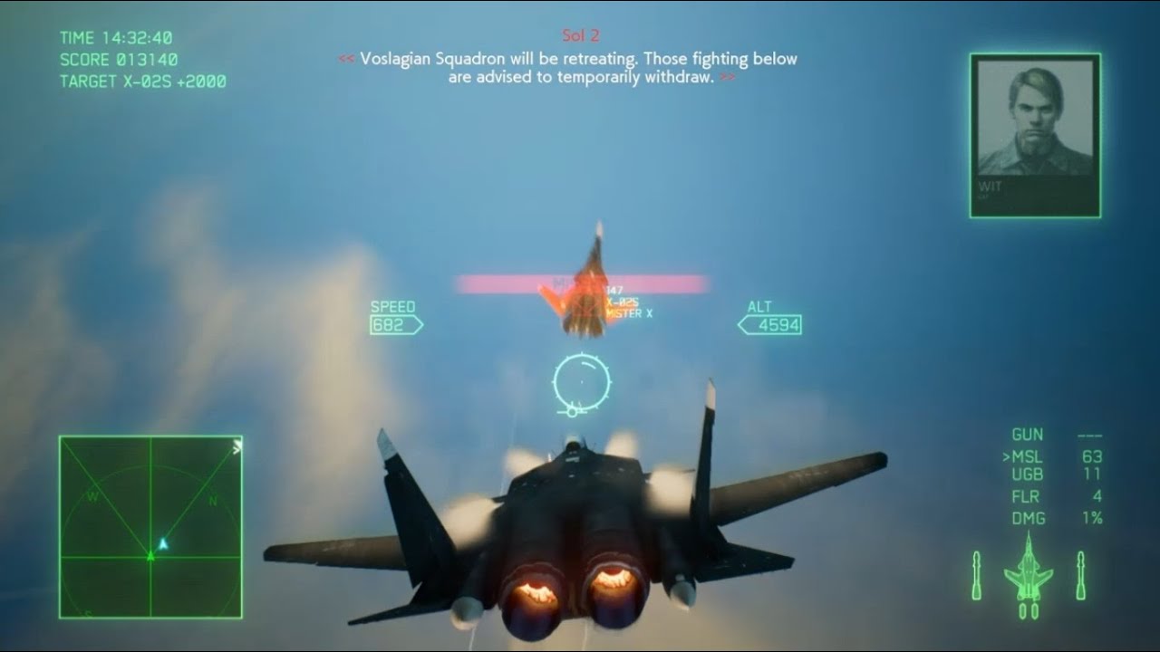 Ace Combat 7 - [Electrosphere: NEMO - History Data v.7f] Mission 18 ...