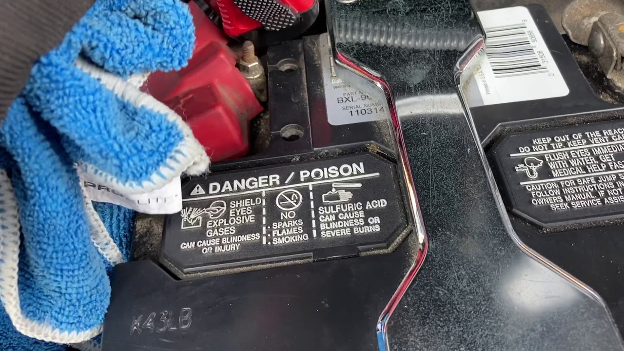 Red Positive Battery Terminal Cover - YouTube