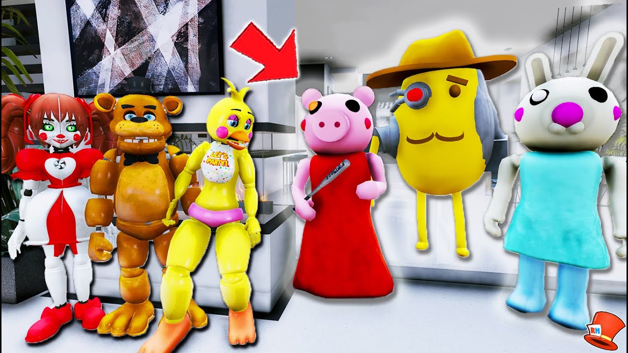 Can the Animatronics HIDE from All PIGGY 2 CHARACTERS! (GTA 5 Mods FNAF ...