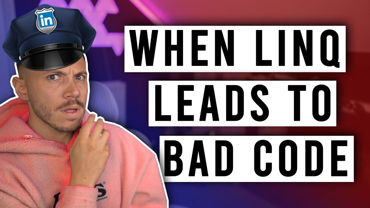 Don't Use This LINQ Feature. It's Bad. | Code Cop #026 - YouTube