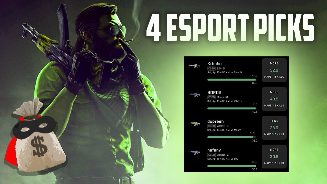 CSGO PRIZEPICKS w VALUE TONIGHT | Monday April 16, 2023 | Best Esports ...
