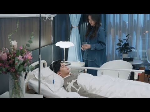 the man was hospitalized due to exhaustion/drama sick amle lead scene# ...