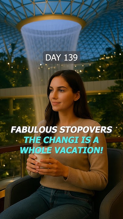 Day 139 - The #singapore #changi #airport is a destination in Itself! #travel - YouTube