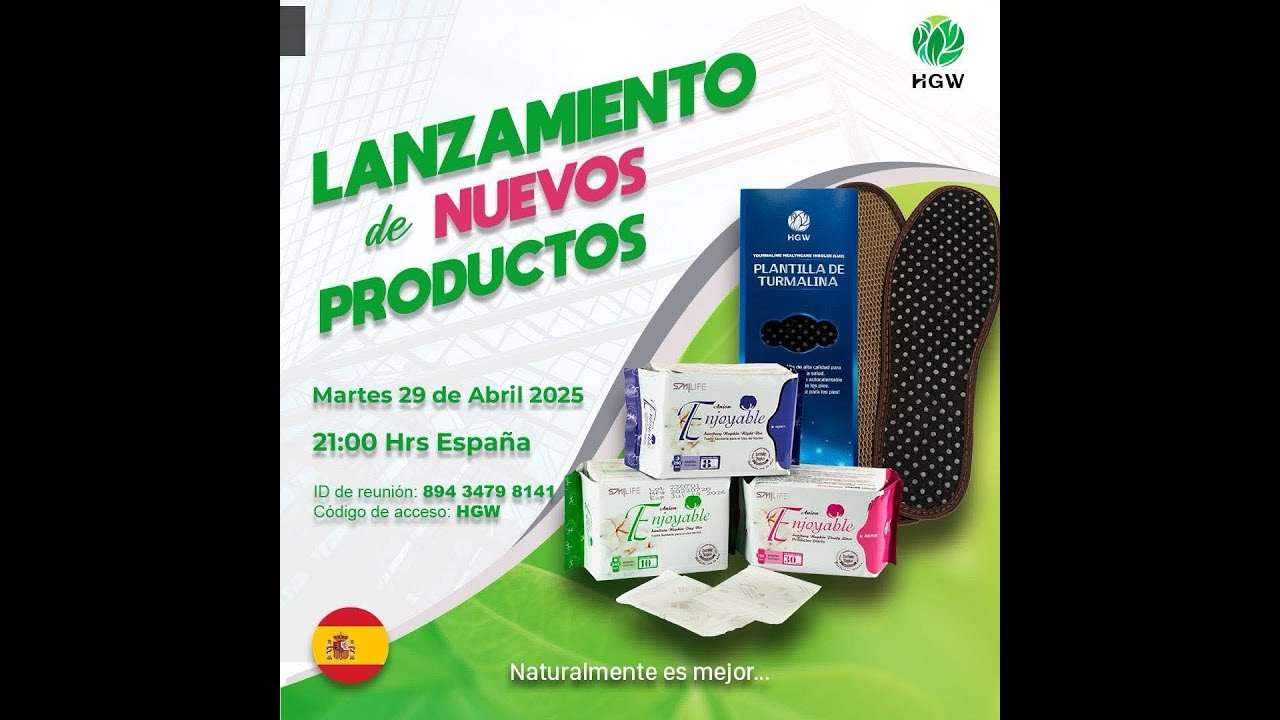 Lanzamiento Compresas Higiénicas Smilife España - YouTube