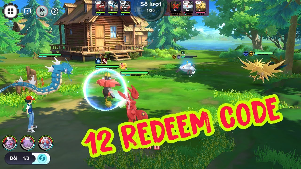 Pokemon World (Viet Nam Version)- All 12 Redeem Code Pokemon World ...