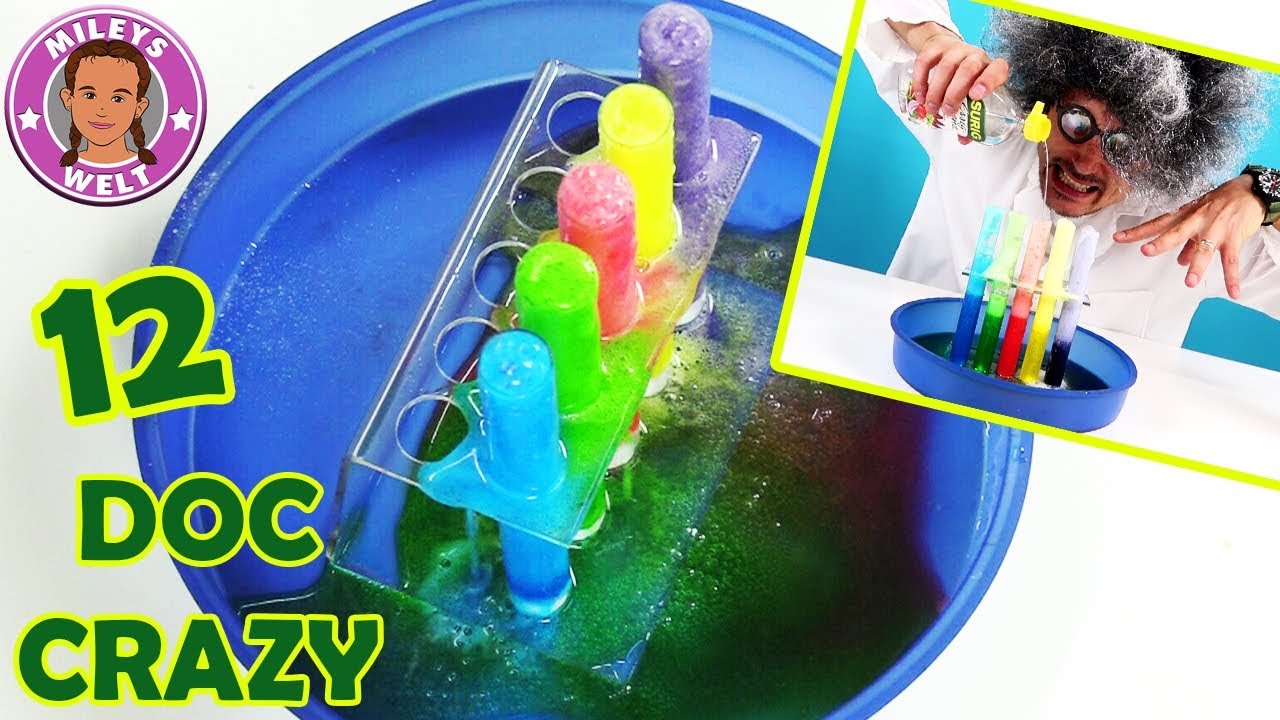 EINHORN REGENBOGEN EXPLOSION - Rainbow Unicorn Schaum DIY Experiment | Mileys Welt - YouTube