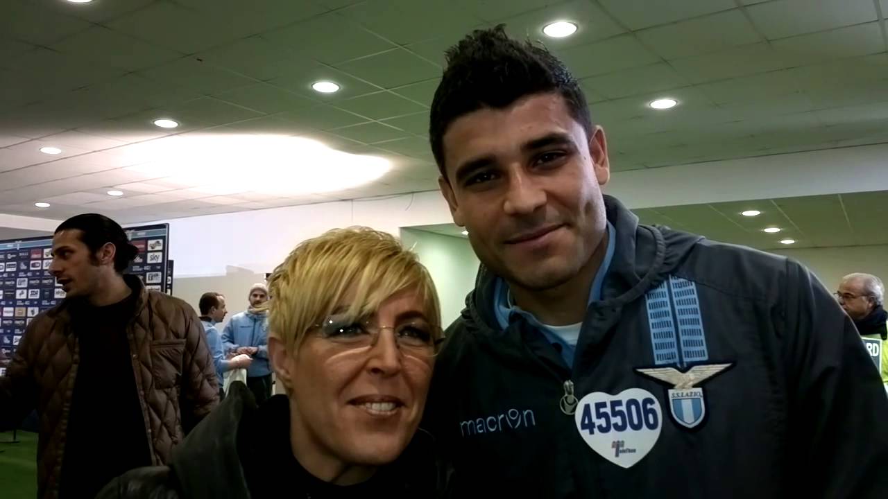 131215 Gli auguri di Ederson Honorato Campos a Francesca Turco e ai ...