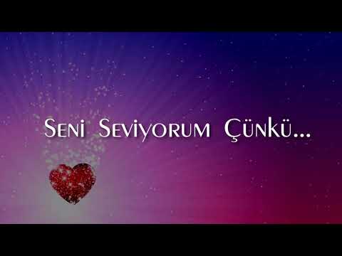 Seni Seviyorum Çünkü... Sevgiliye