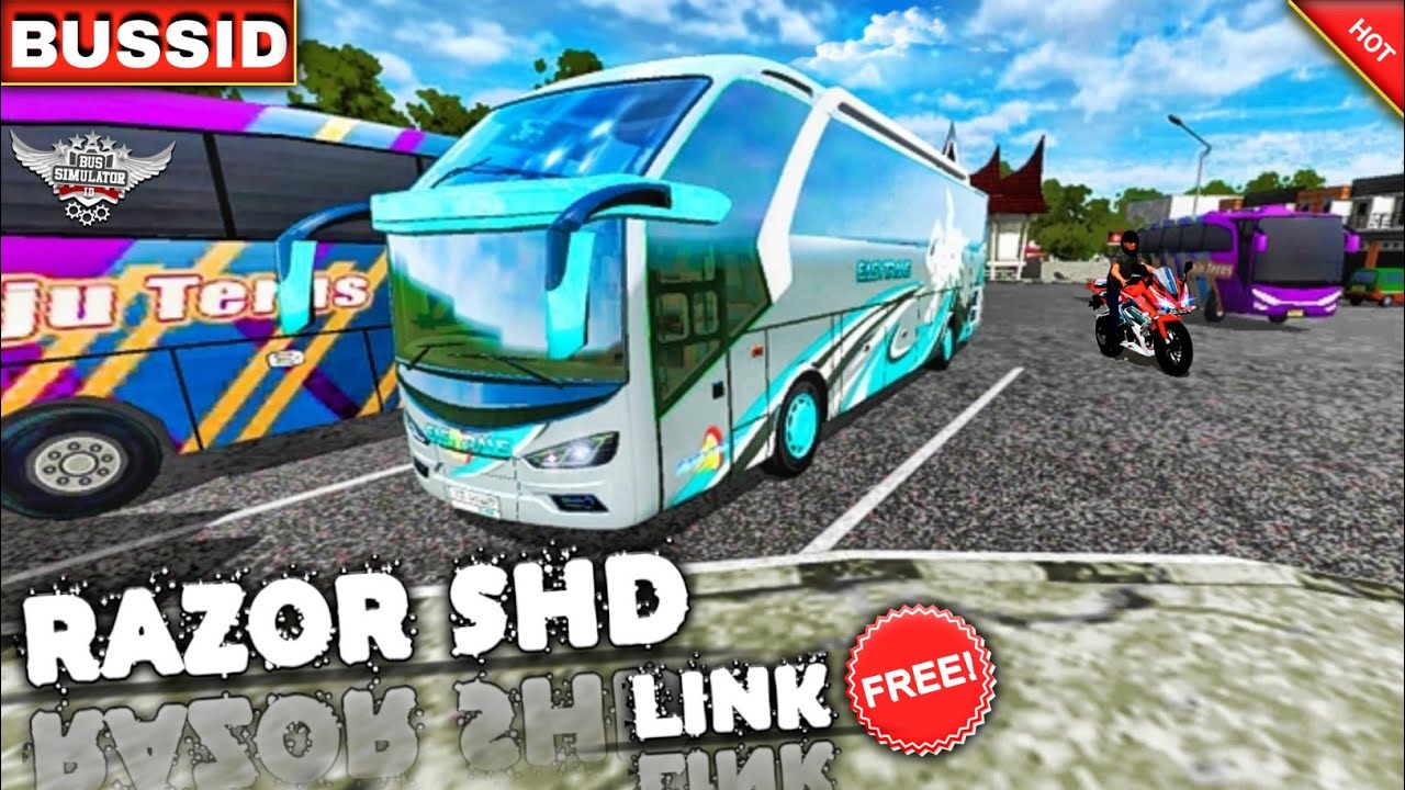 BUSSID || RAZOR SHD BUS MOD + Link Download FREE ! || Bus Simulator ...