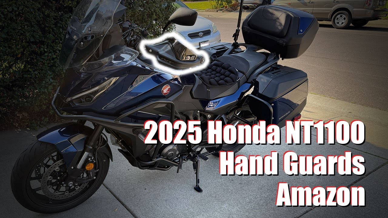 2025 NT1100 Hand Guards from Amazon - YouTube
