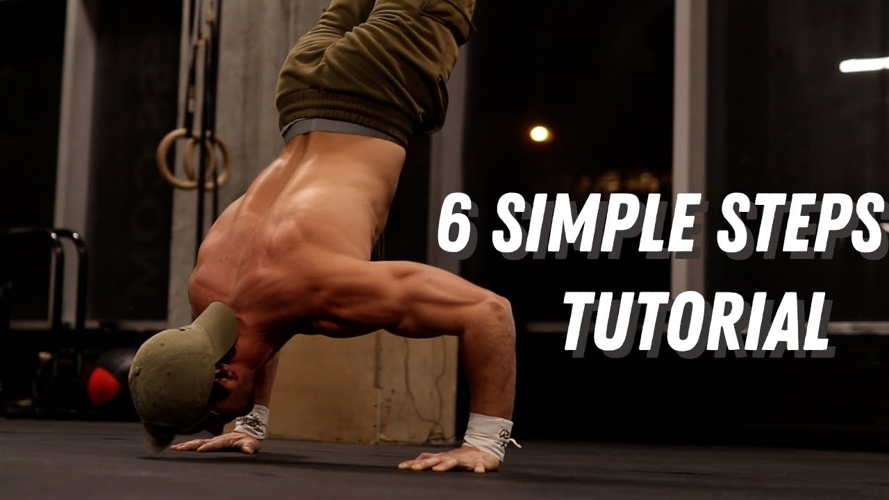 HOW TO HANDSTAND PUSH UP - Quick & Easy Step by Step - YouTube