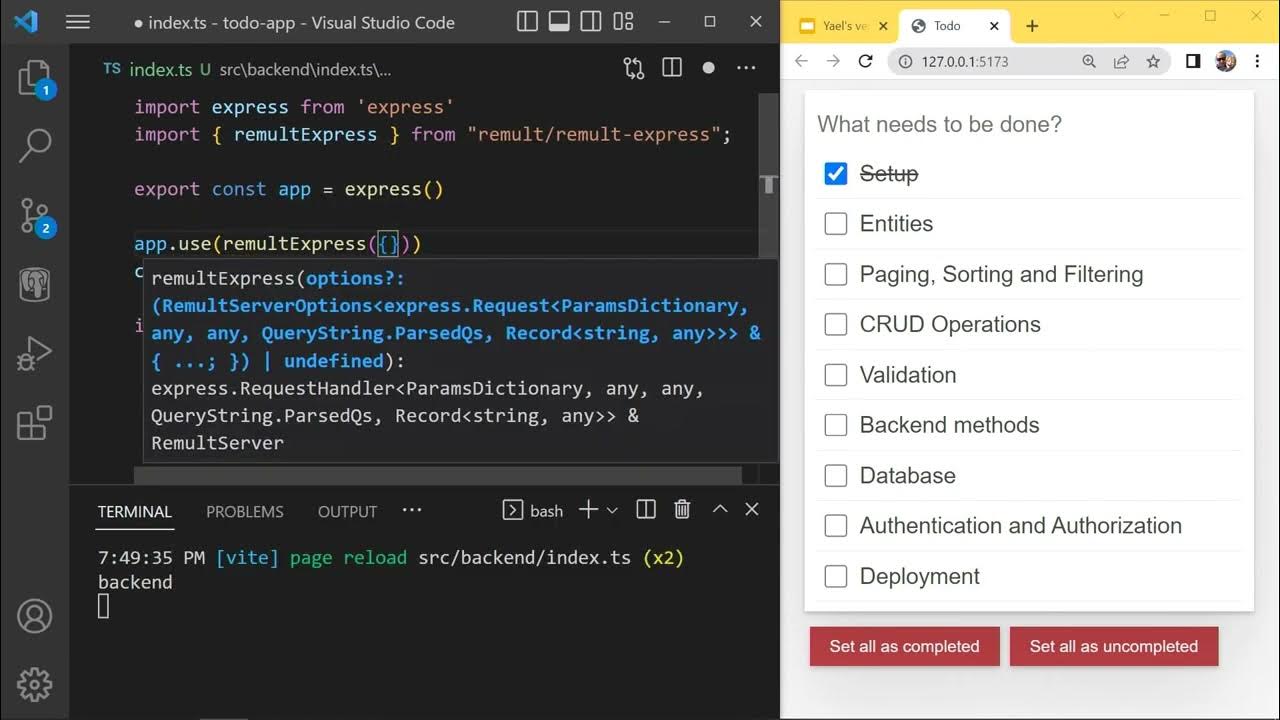 Noam Honig - Writing full-stack code without repeating yourself - YouTube