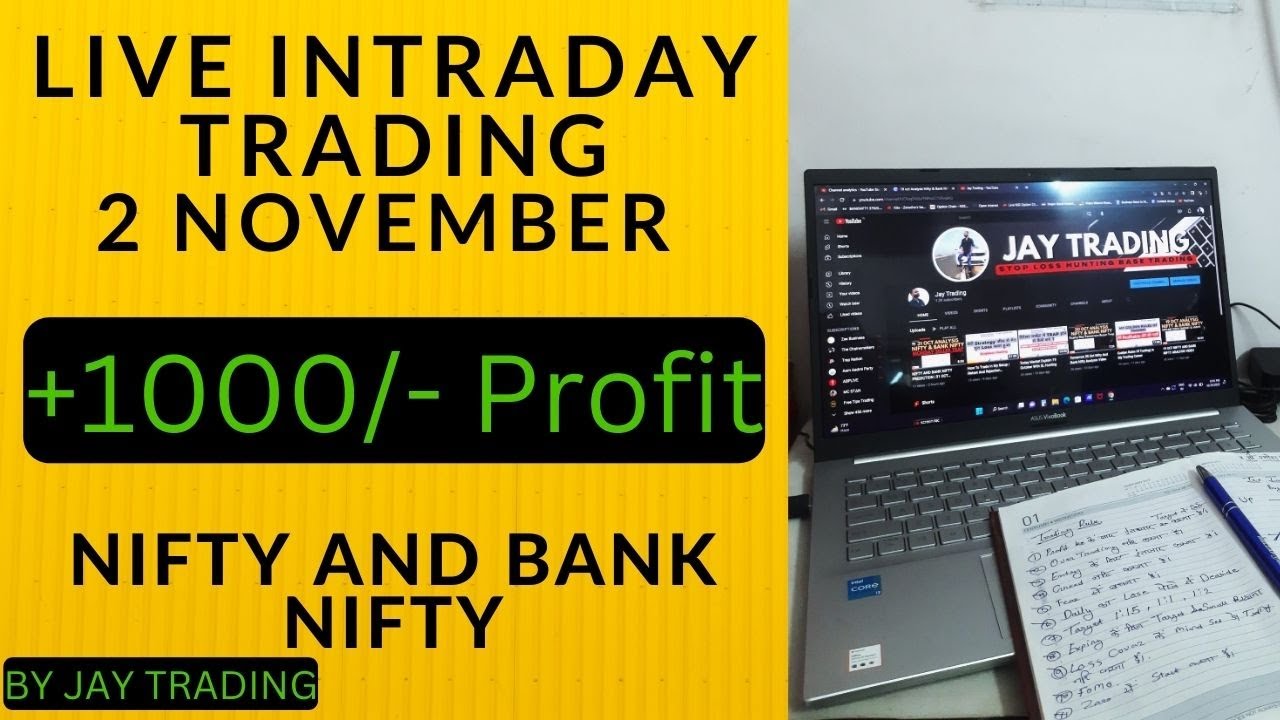 Day Trading Live Intraday | Banknifty Option Trading by Jay trading 2 Nov - YouTube