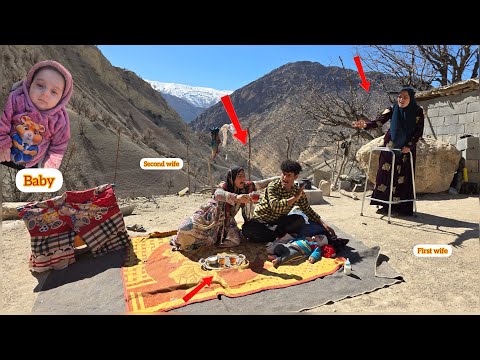 second wife's repeated attacks on first wife and  husband's attempt to protect first wife