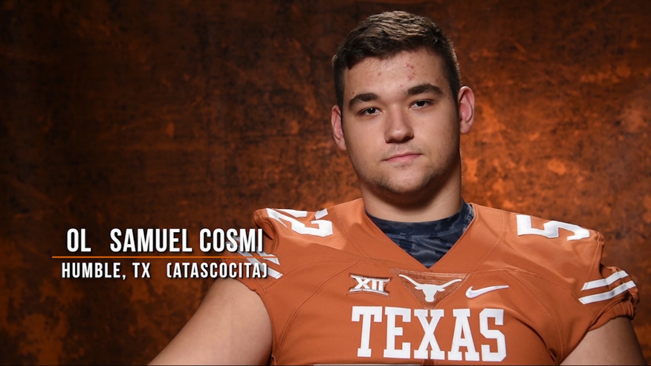 Samuel Cosmi - Texas Football 2017 Signing Class [Feb. 1, 2017] - YouTube