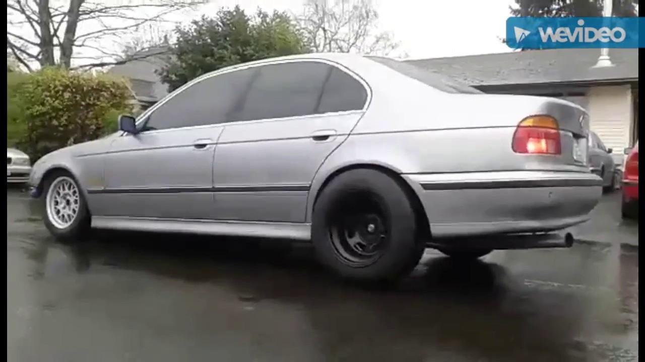 BMW E39 Turbo Drift Build Part: 3 - Driving it! - YouTube