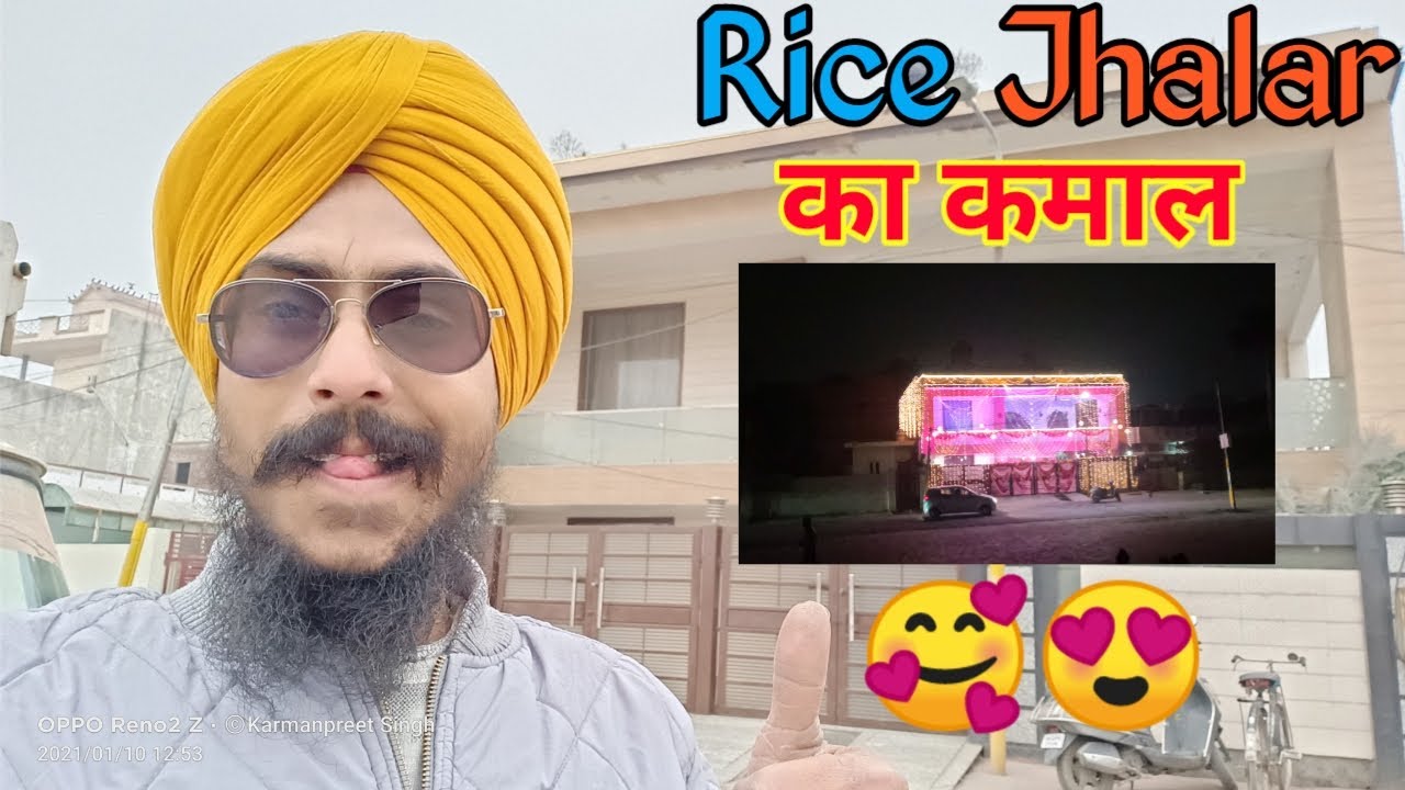 Beautiful Decoration with Jhallar - YouTube