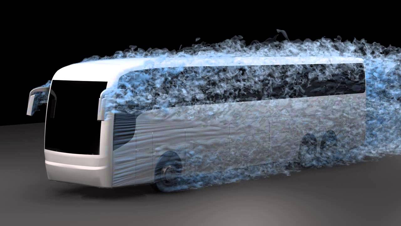 TotalSim | CFD modelling of flow around a coach using DES | CFD ...