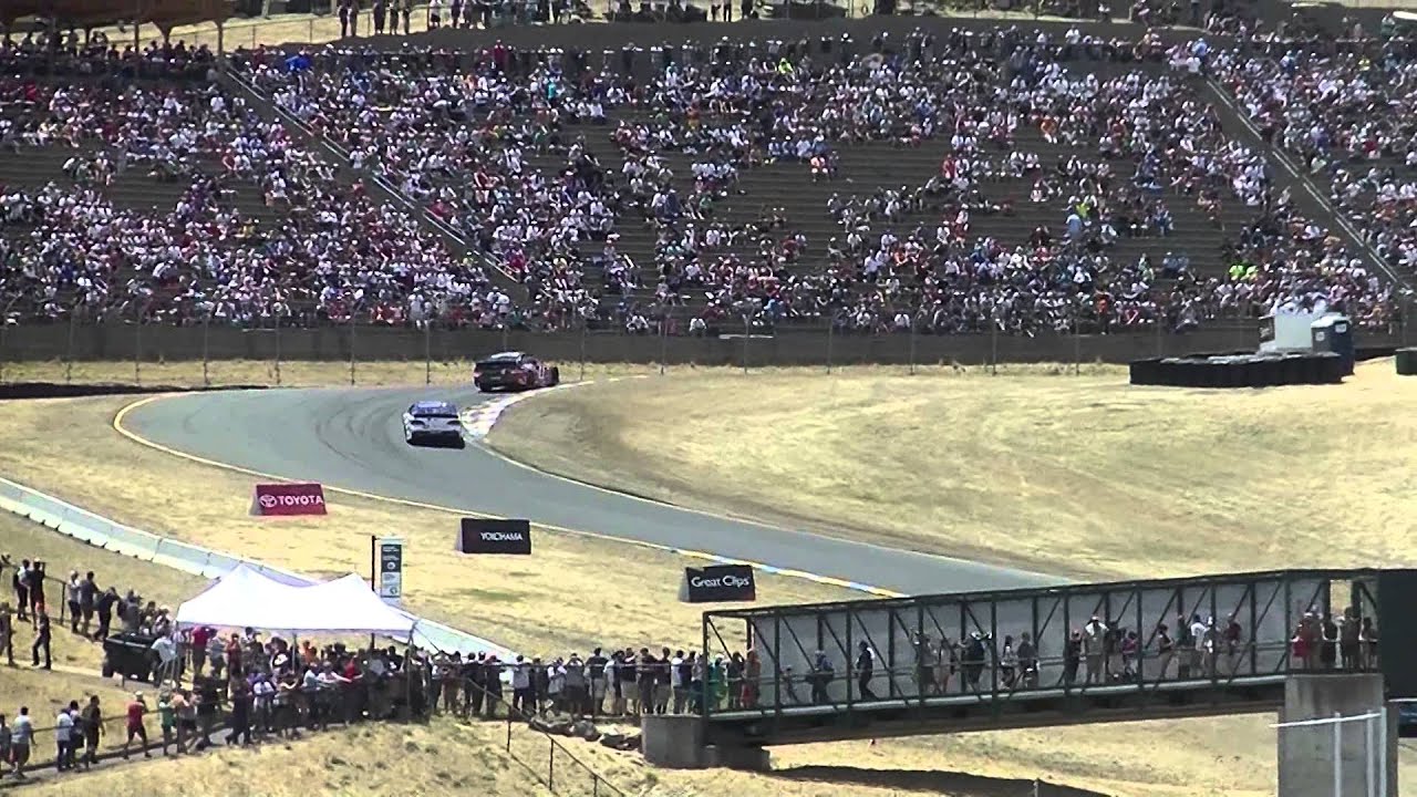 Sonoma Raceway Turns1,2 and the S Turns - YouTube
