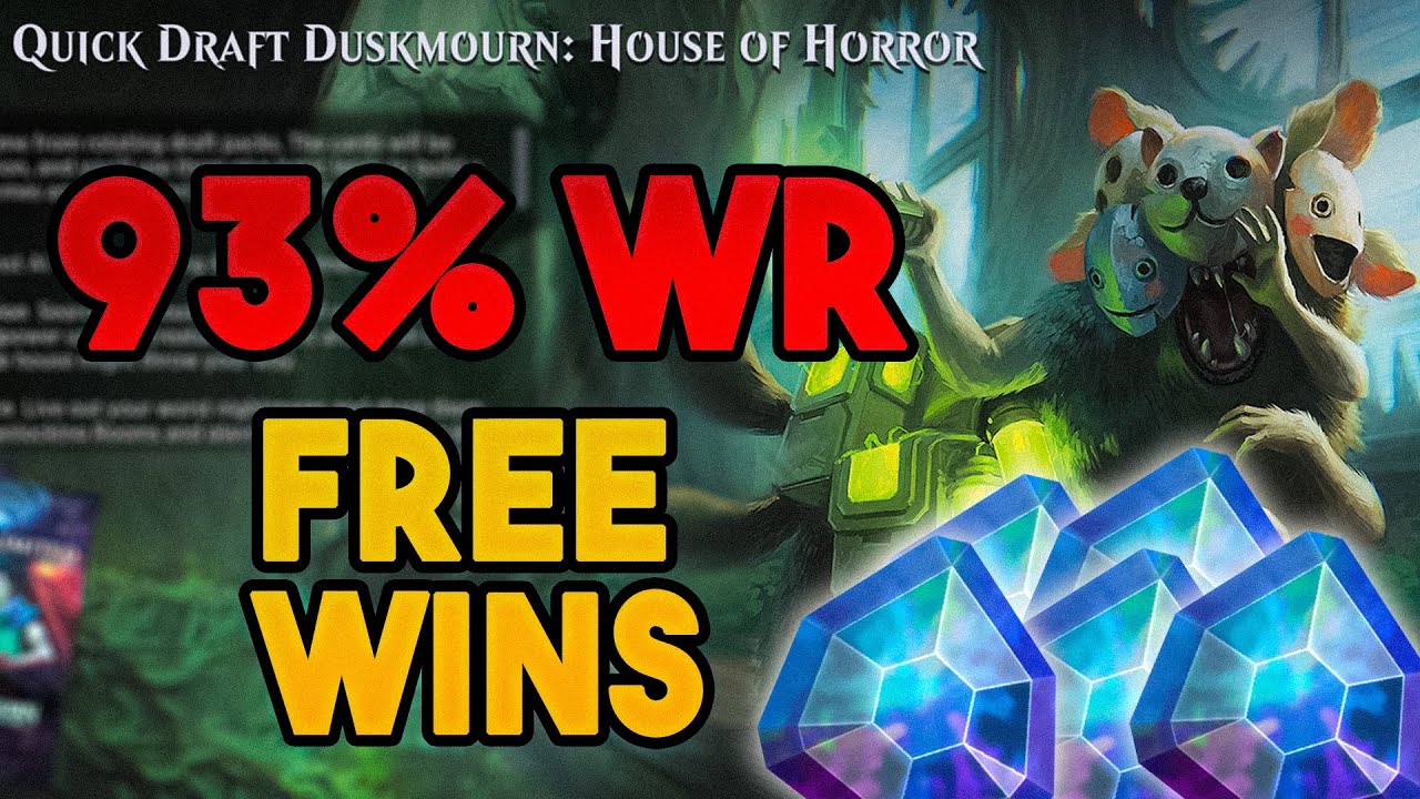 Force This Strategy for FREE WINS In Duskmourn Quick Draft - YouTube
