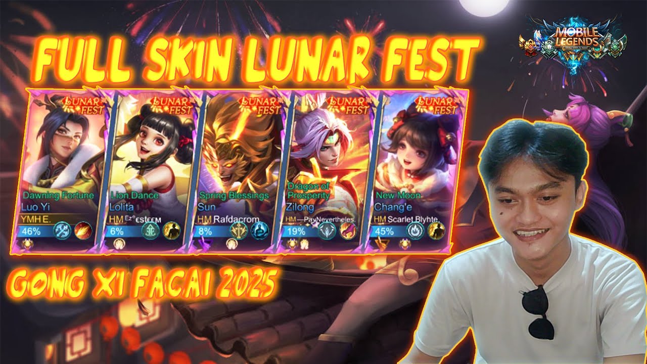 FULL SKIN LUNAR 2025 !! GONG XI FACAI 🔥🔥🔥 - YouTube