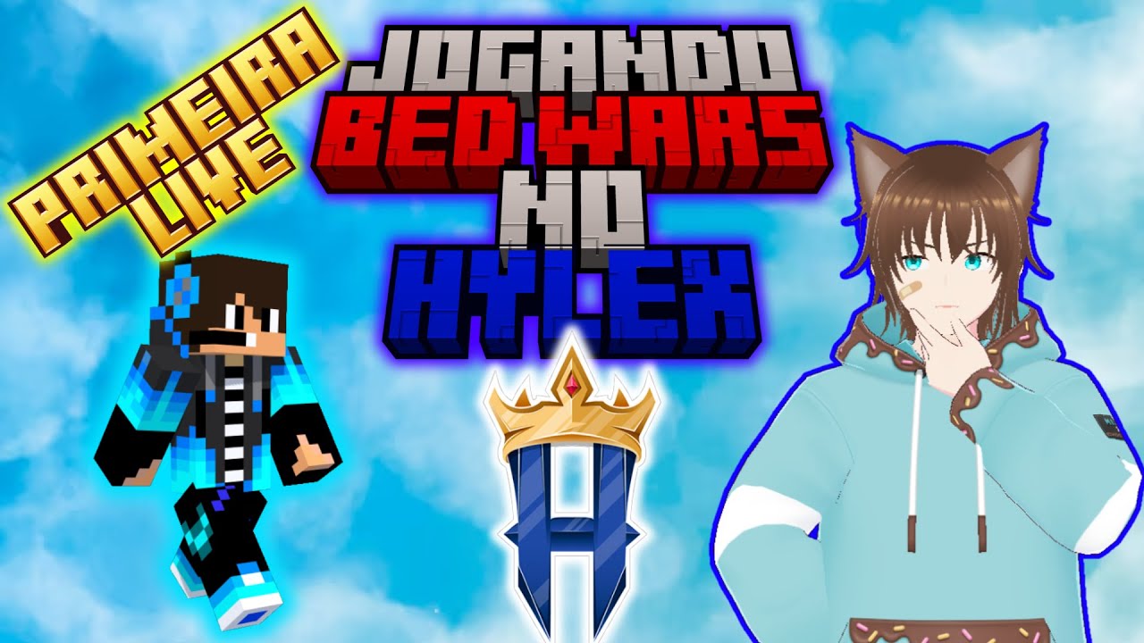 Primeira live de Bed Wars no Hylex | Minecraft - YouTube