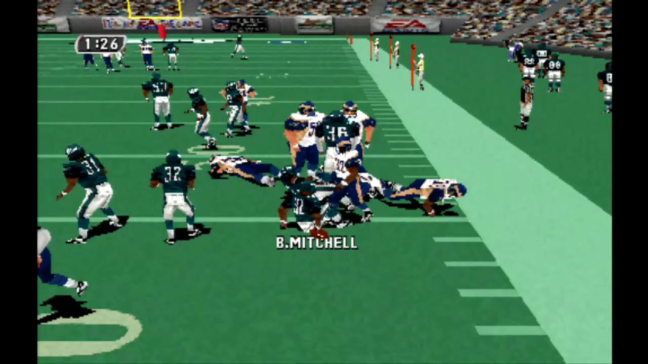 [PS1] Madden NFL 2002: Philadelphia Eagles Vs St. Louis Rams - YouTube