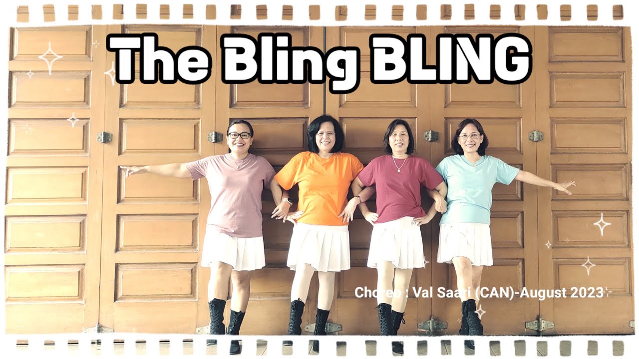 The Bling BLING - Line Dance (Choreo : Val Saari (CAN) @valsaari 💞 ...