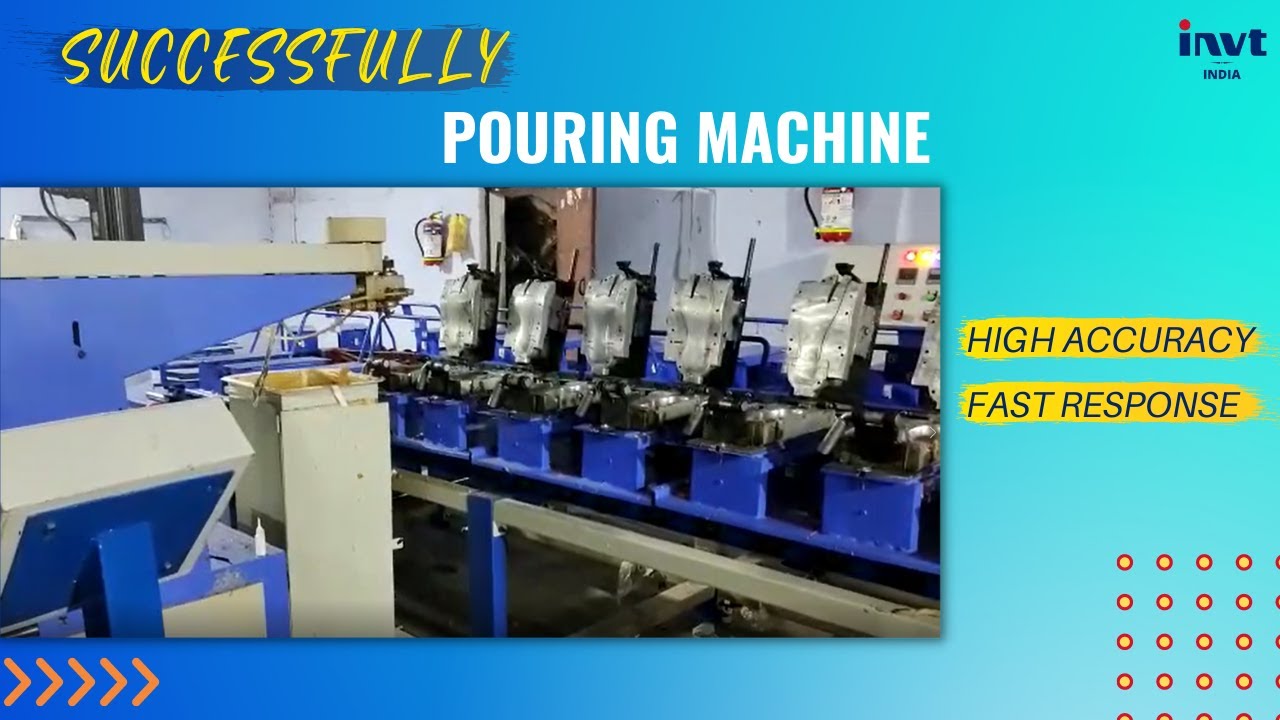 Automated Pouring Machine in India | HMI | PLC - YouTube