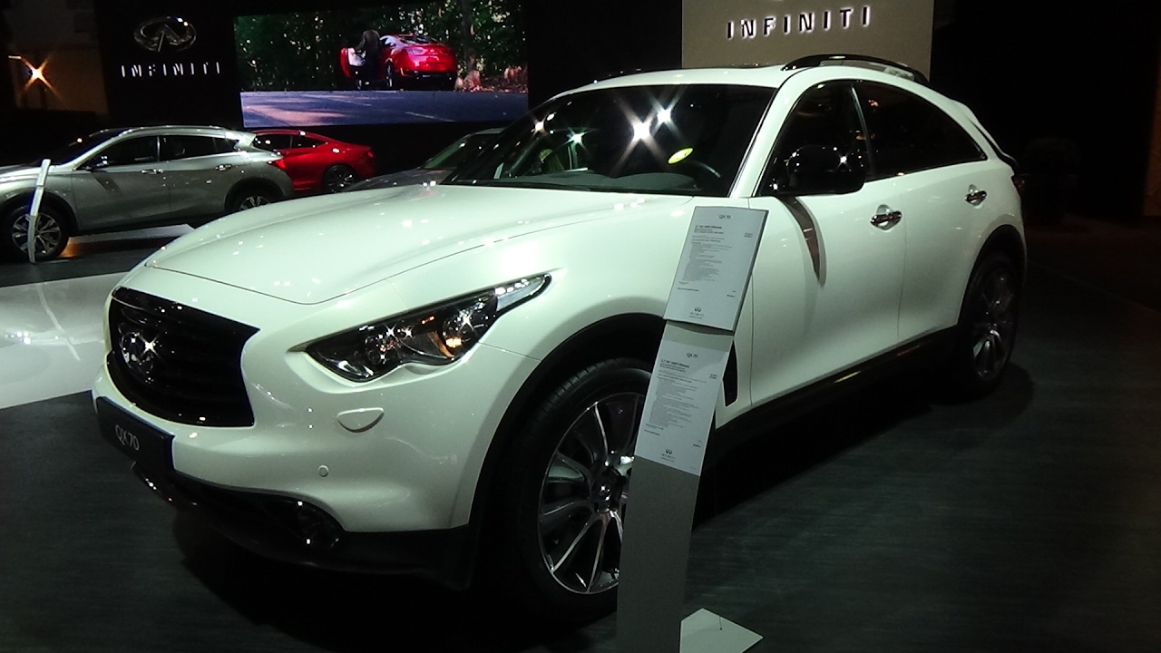 2017 Infiniti QX70 - Exterior and Interior - Auto Show Brussels 2017 ...