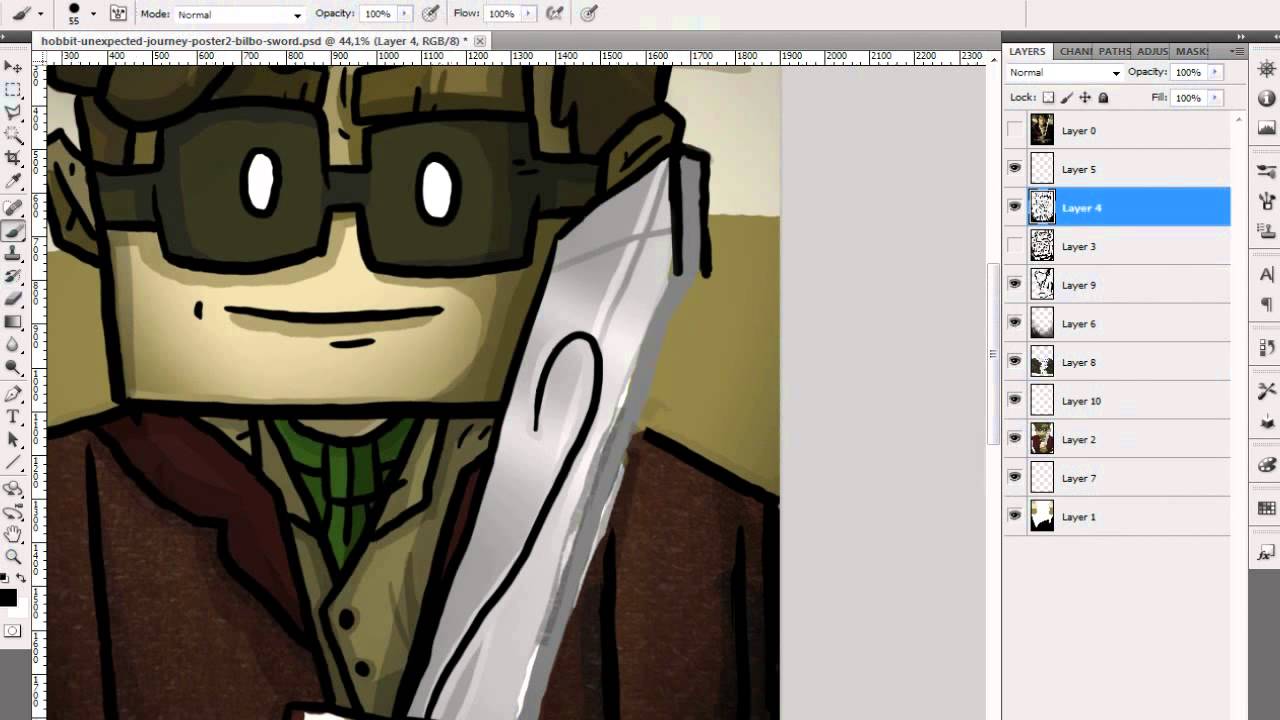 The Hobbit-Inspired Minecraft Server: Poster Speed Art (COMING SOON ...